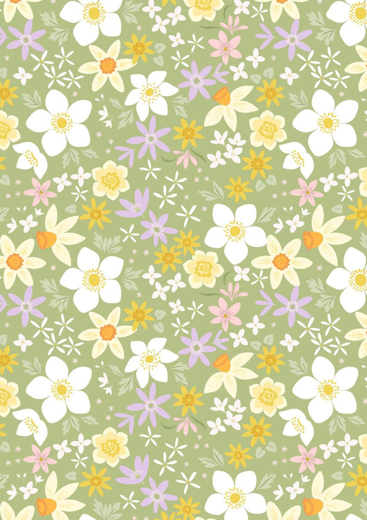 Joy of Spring - Springtide Spring Green – Thimbles Quilts