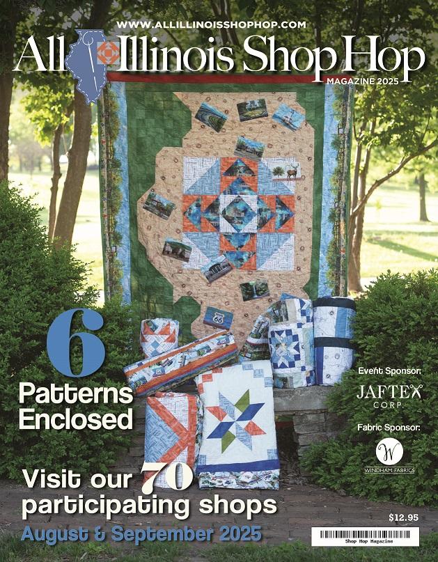 All Illinois Shop Hop Magazine and Passport for 2025 – Thimbles Quilts