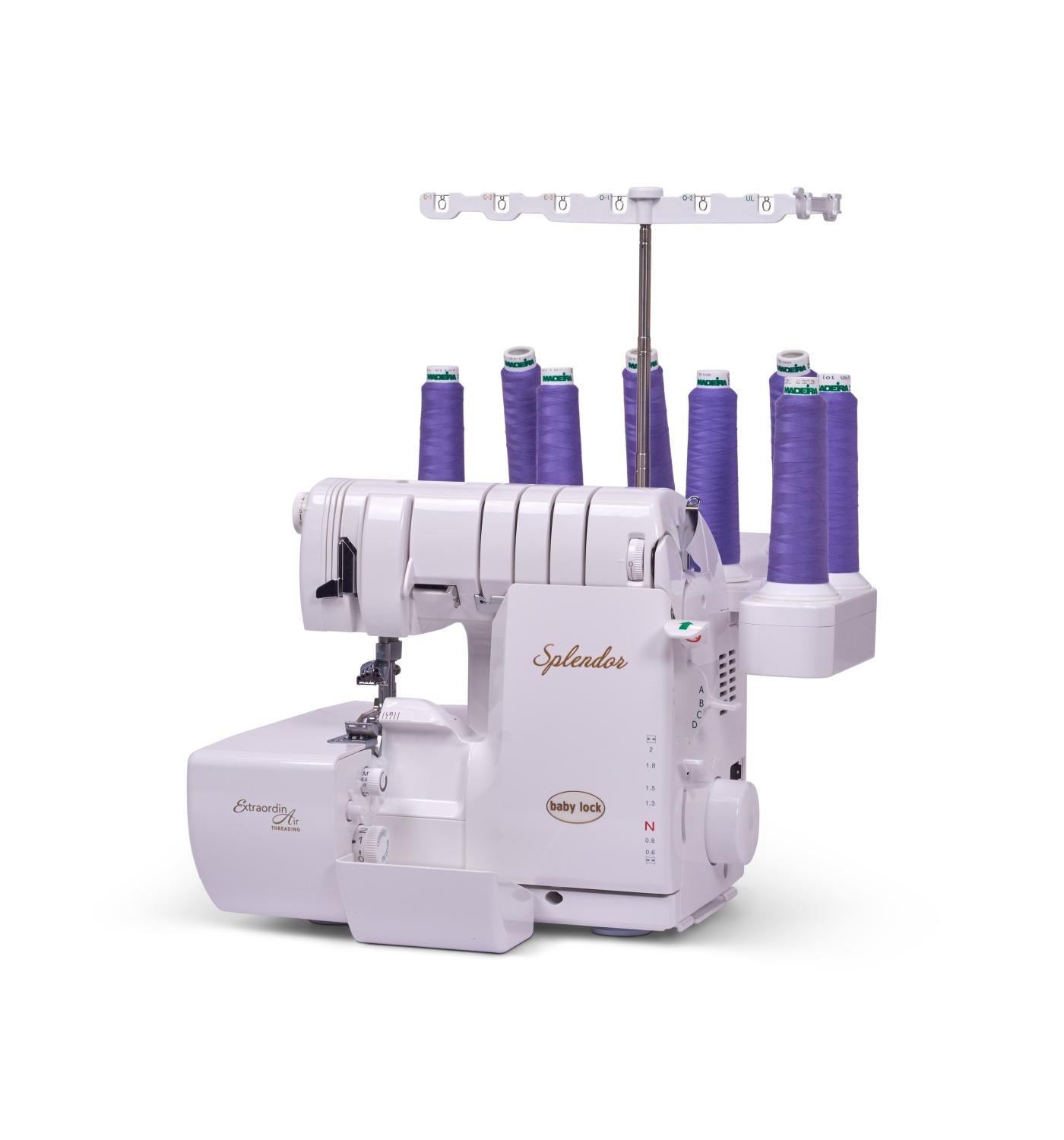 Baby Lock Splendor Serger - Overlock. Cover and Chain Stitches ...