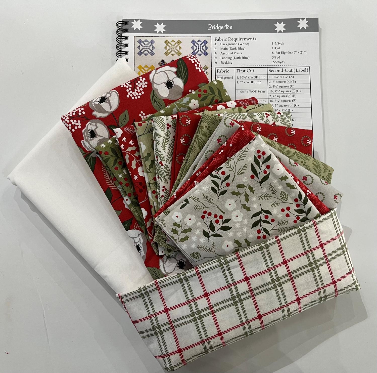 Bridgerton Christmas Eve Topper Incl. Backing and Binding – Thimbles Quilts