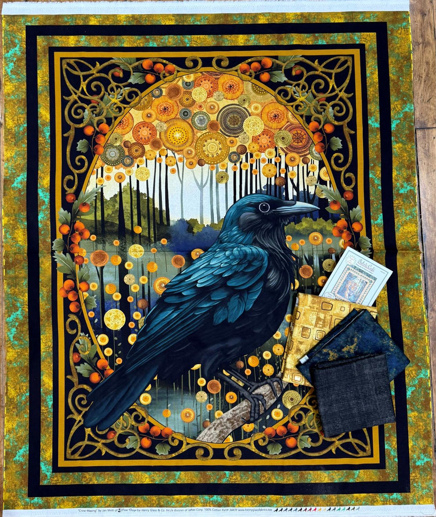 Crow-Mazing Majestic Kit - Includes Binding & Pattern – Thimbles Quilts