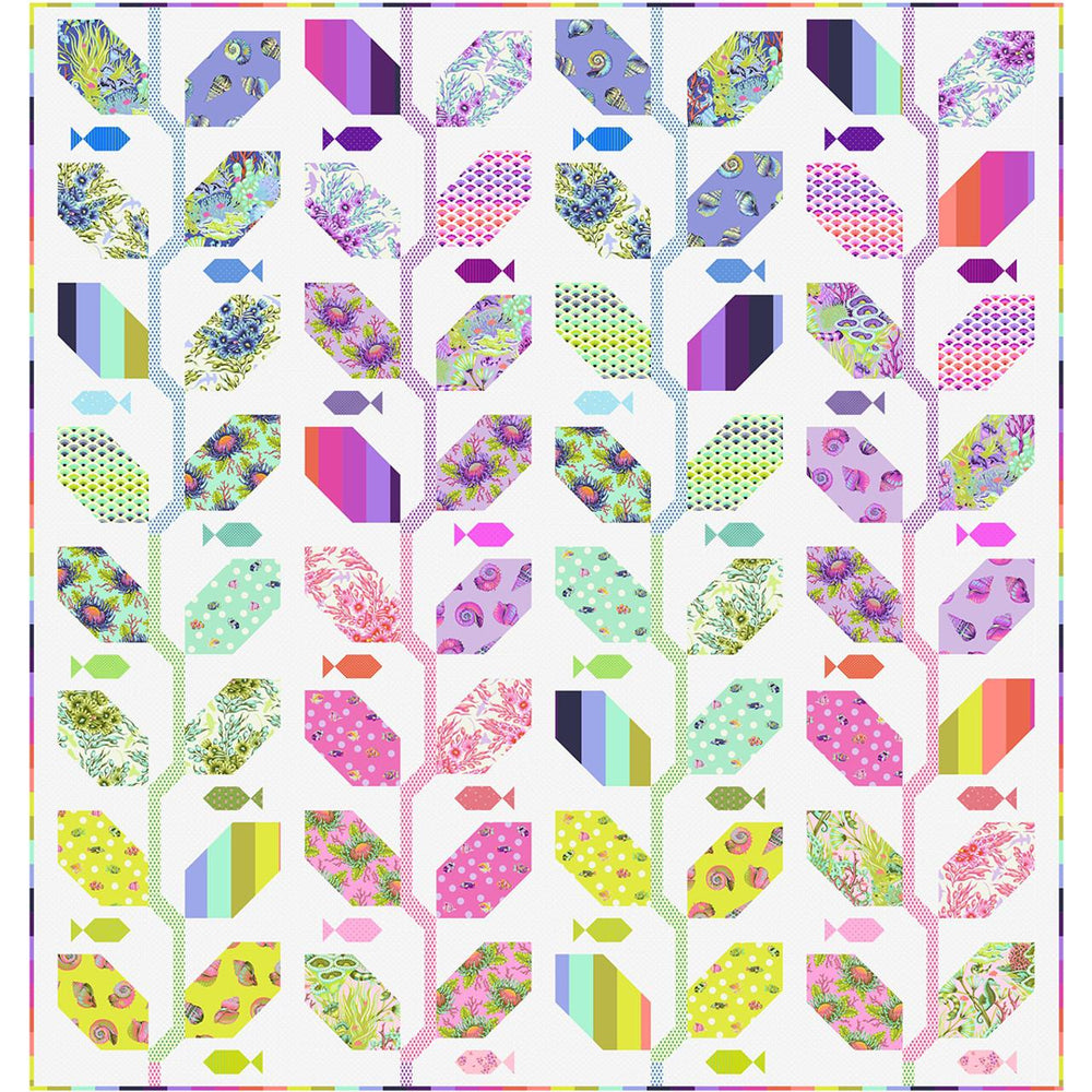 Marine Meadow Kit featuring Floral Reef by Tula Pink - Preorder ...