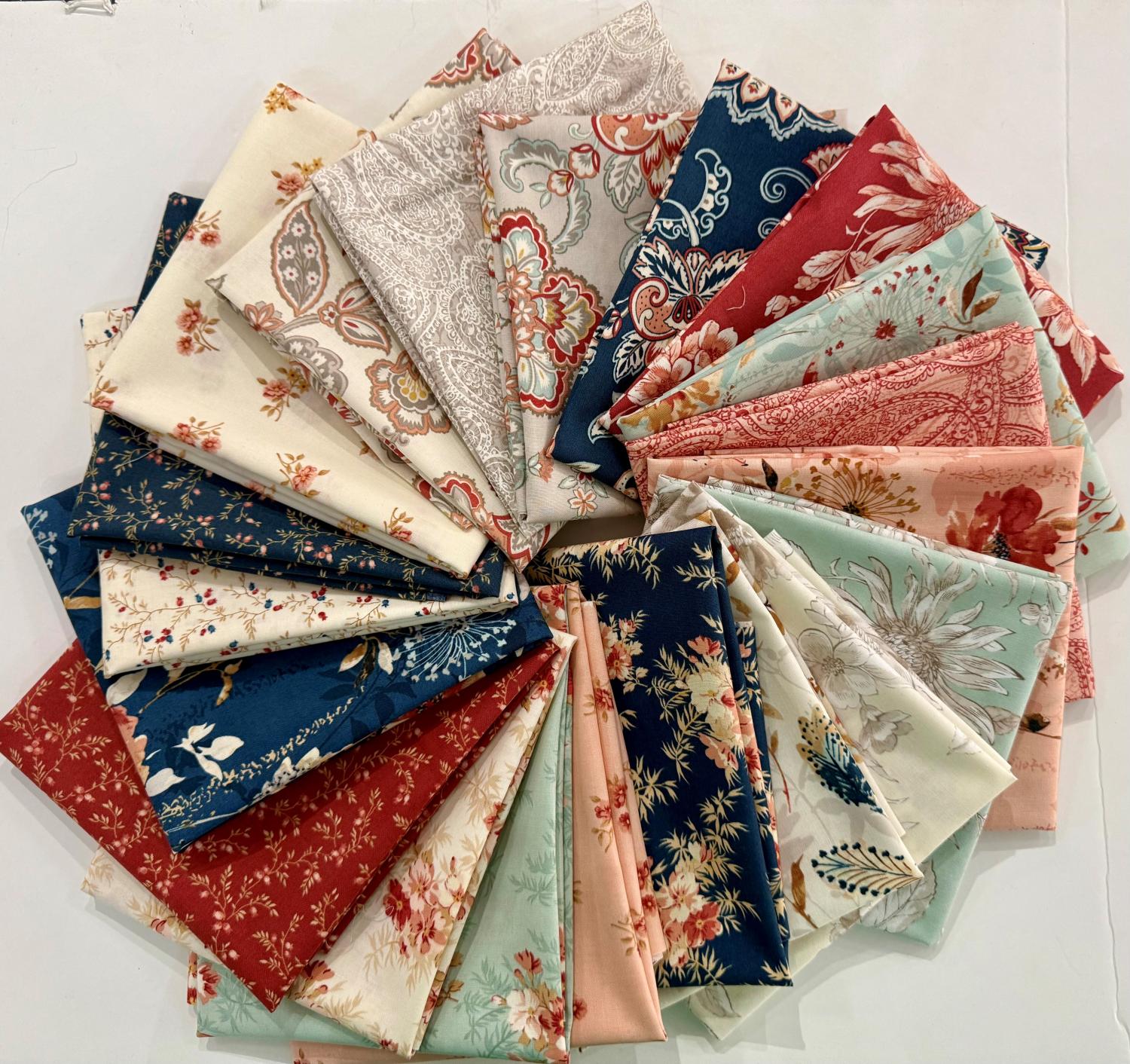 Sandalwood Fat Quarter Bundle 20 Fat Quarters – Thimbles Quilts