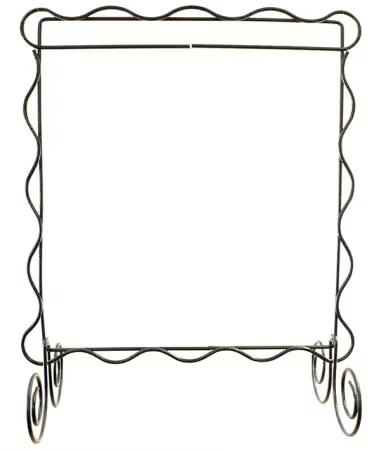 Scalloped Stand Charcoal by Ackfeld Manufacturing 8" X 8" – Thimbles Quilts