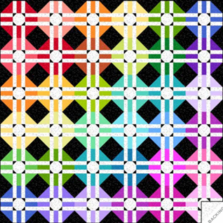 Sequin Bejeweled Quilt Kit - Includes Binding & Pattern – Thimbles Quilts