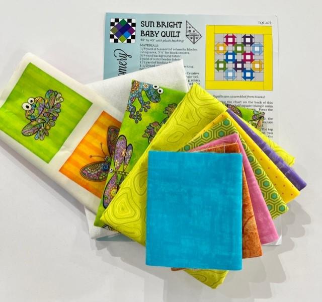 Sun Bright Baby Quilt – Thimbles Quilts